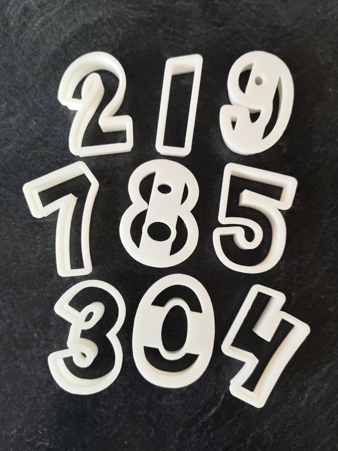 Number cutters. 0 1 2 3 4 5 6 7 8 0 | Etsy