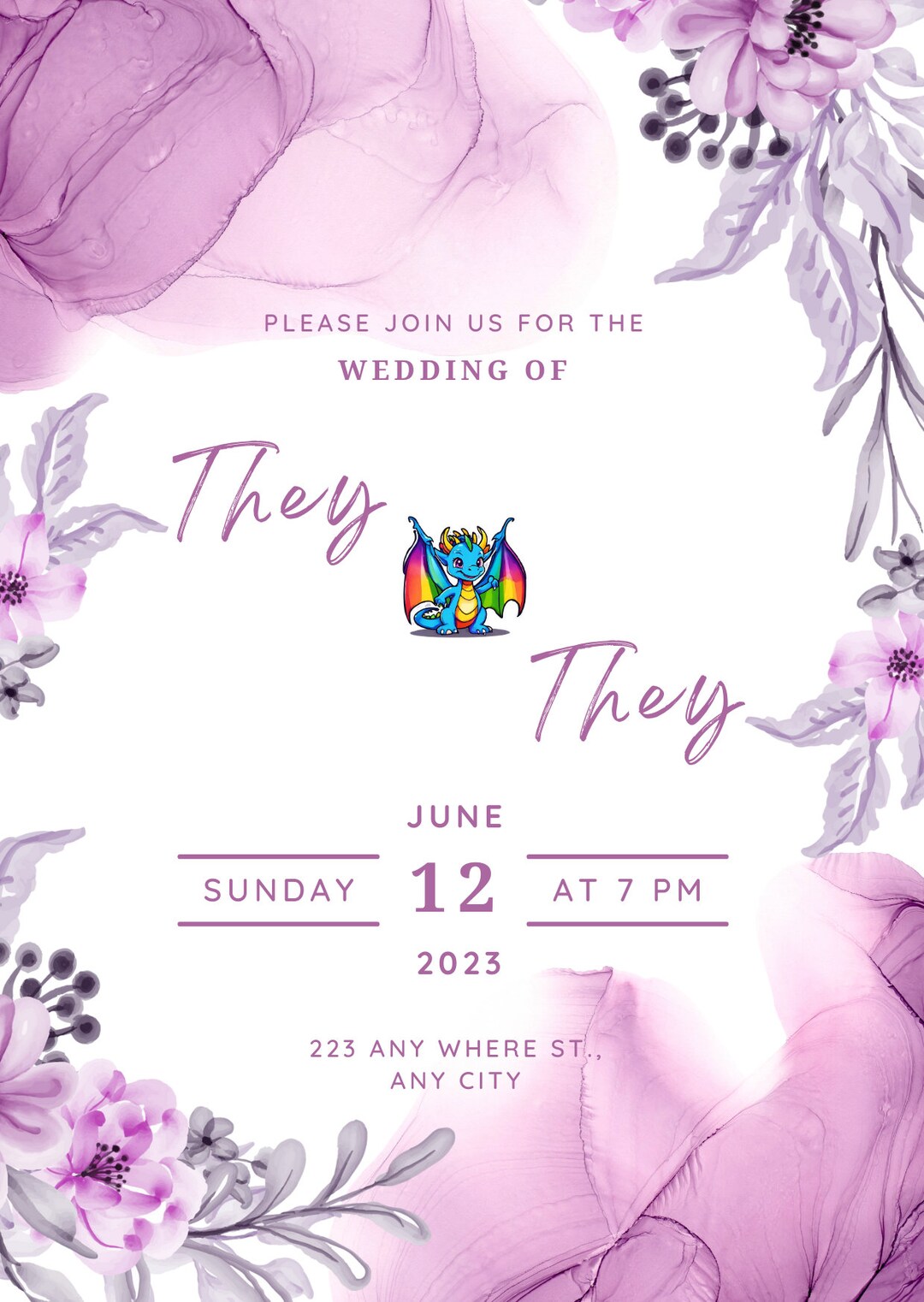 Pride in Love: LGBTQ Wedding Invitations With Warmth - Etsy