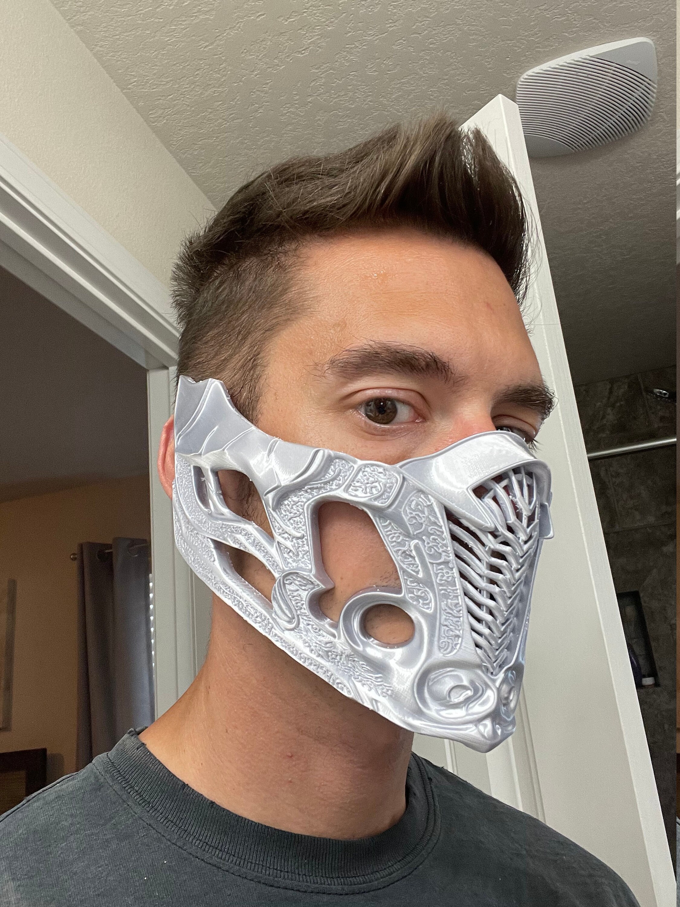 Mortal Kombat Sub Zero Mask - Etsy