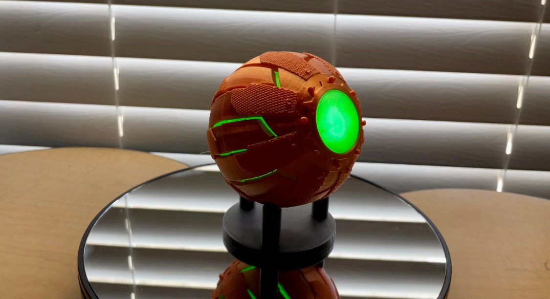 Green Goblin Pumpkin Bomb With Auto Turn on Flashing Lights - Etsy