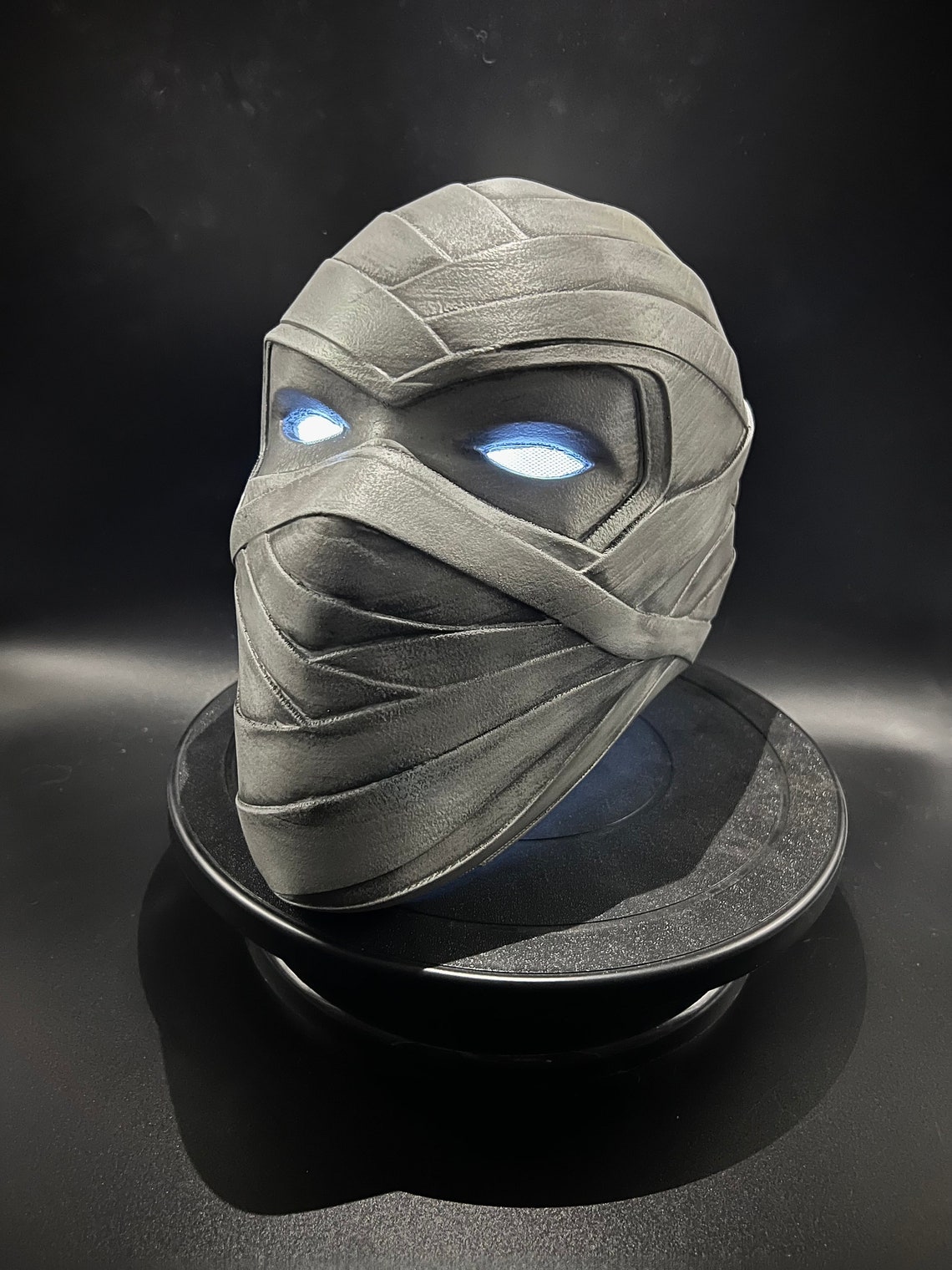 Moon Knight 3d Printed Helmet & Hood Marple Pla Finish - Etsy