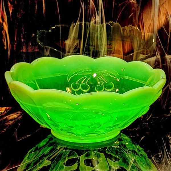 Rare Vaseline Glass - Etsy