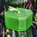 Vintage Taussaunt Uranium Glass Trinket Box Satin Finish Circa1930s - Etsy
