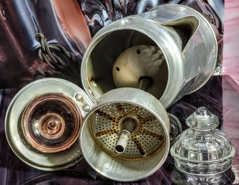 Vintage Russell Electric Co Aluminum Purculating Coffee Pot - Etsy