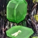 Vintage Taussaunt Uranium Glass Trinket Box Satin Finish Circa1930s - Etsy