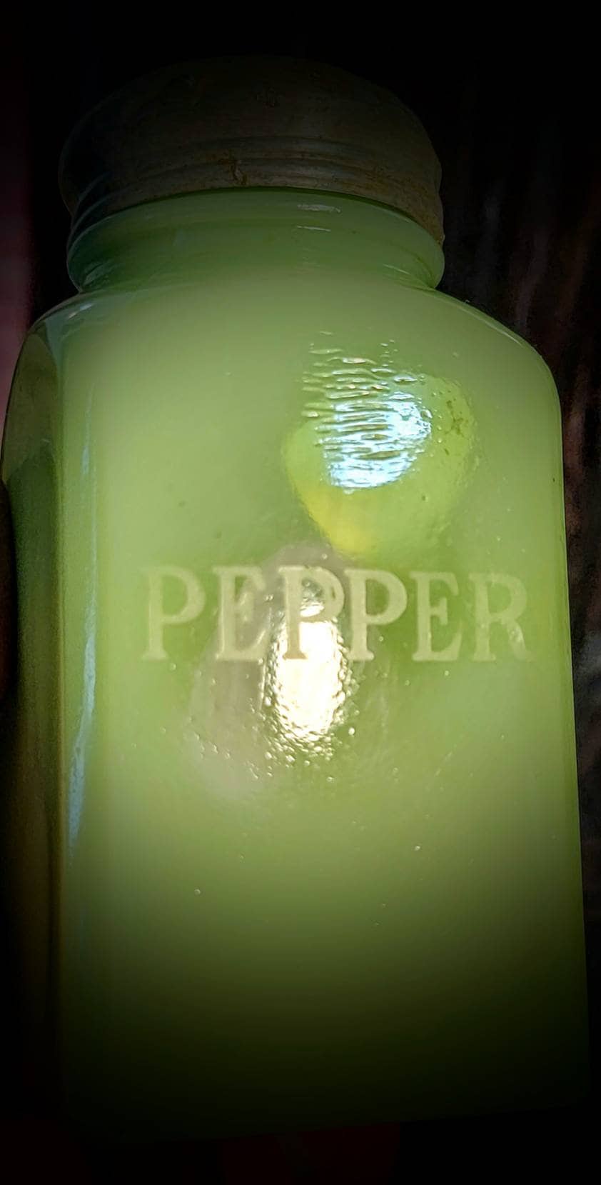 Vintage Jadeite Shaker With Lid by Jeanette Glass Company CIRCA 1930s ...