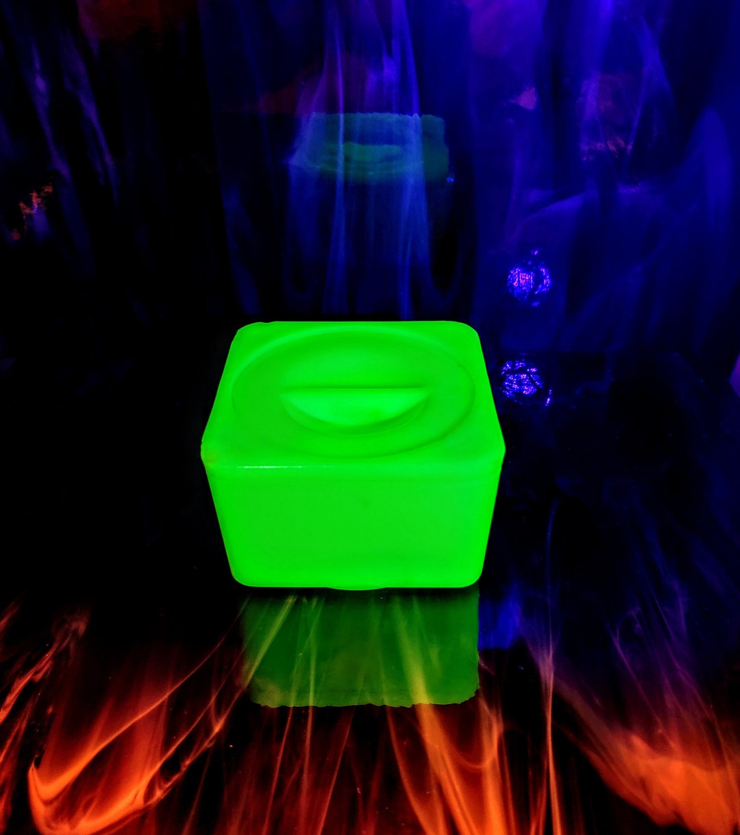 Vintage Jadeite Box With Lid by Jeanette Glass Company CIRCA - Etsy