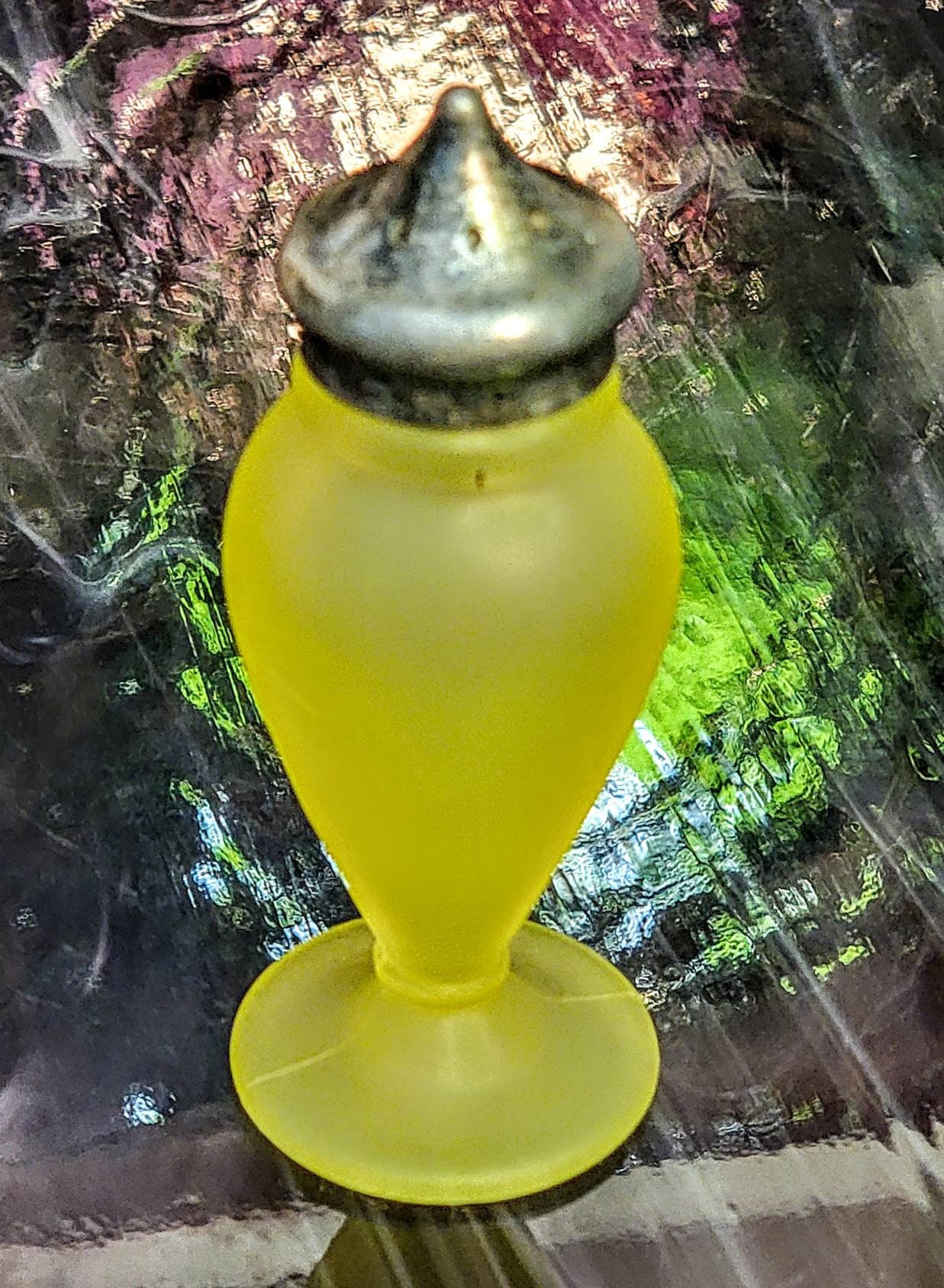 Antique Uranium Vaseline Tiffin Stretch Art Glass Shaker - Etsy