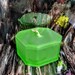 Vintage Taussaunt Uranium Glass Trinket Box Satin Finish Circa1930s - Etsy