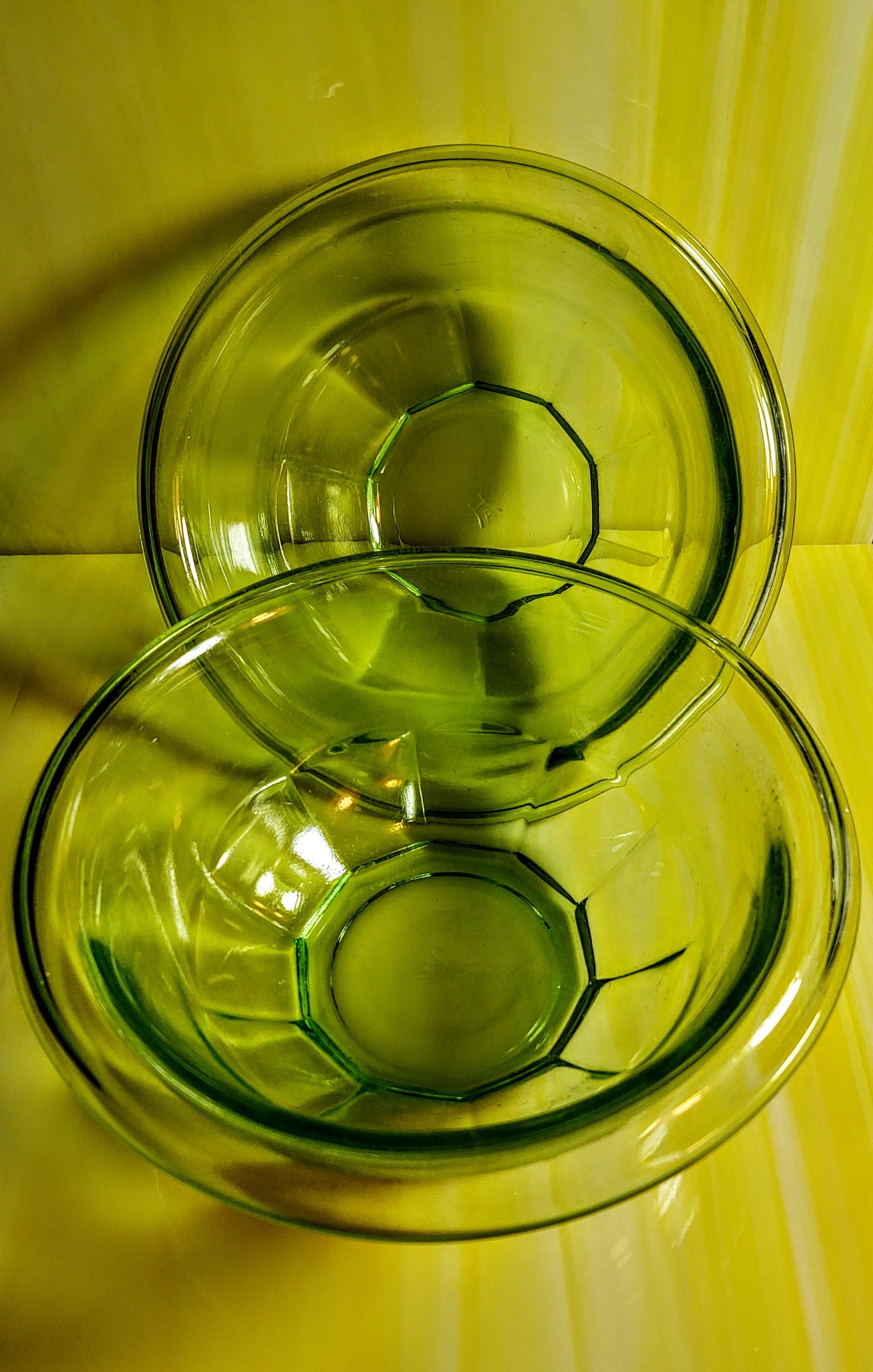 Vintage Hazel Atlas Green Depression Glass Farmhouse Kitchen | Etsy