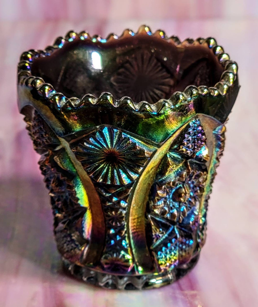 Vintage Imperial Glass Octagon Pattern Bellaire Pattern of - Etsy