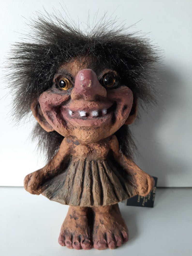 Nyform Troll Troll handmade in Norway Goblin Gremlin Hob | Etsy
