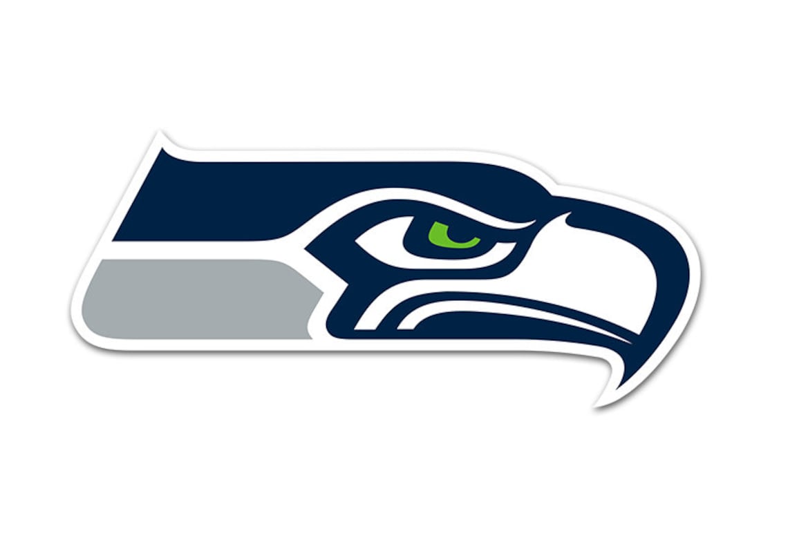 Seattle Seahawks NFL Football decals sticker vinyl layered | Etsy