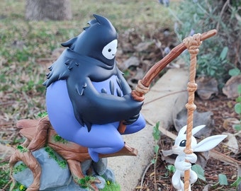 Ori Sleeping Plush fanart - Etsy