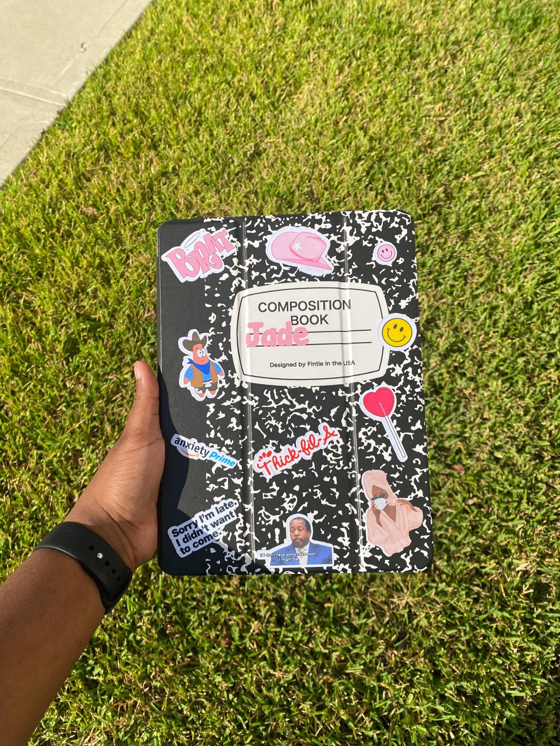 IPad Composition Notebook Case DIY Kit | iPad Case | Case | Cute iPad ...