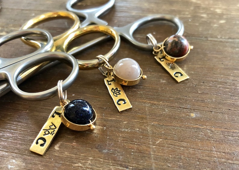 Monogrammed Instrument Tags - Etsy