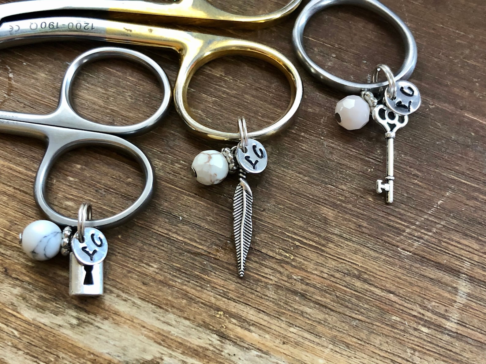 Monogrammed Instrument Tags - Etsy