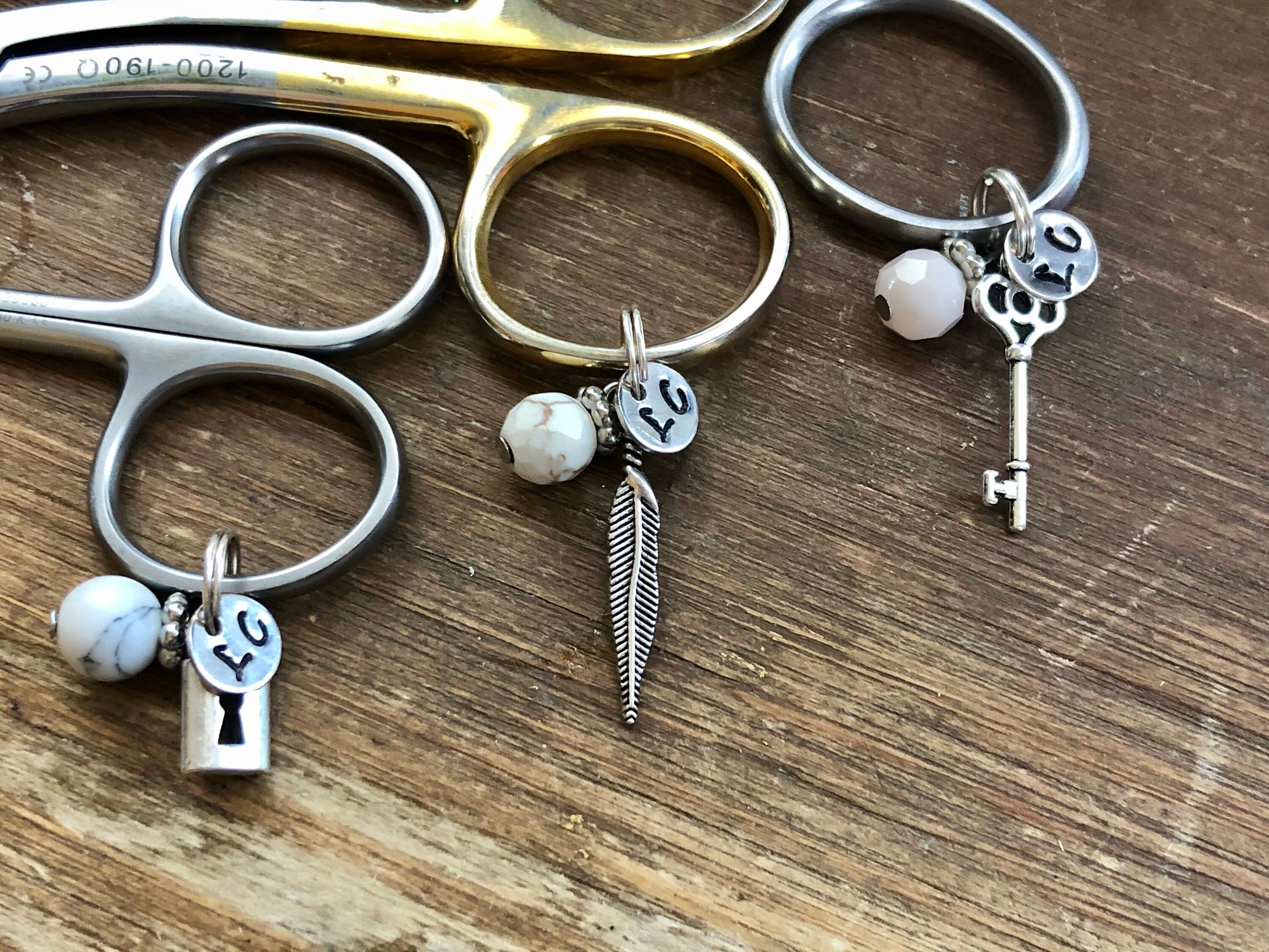 Monogrammed Instrument Tags - Etsy