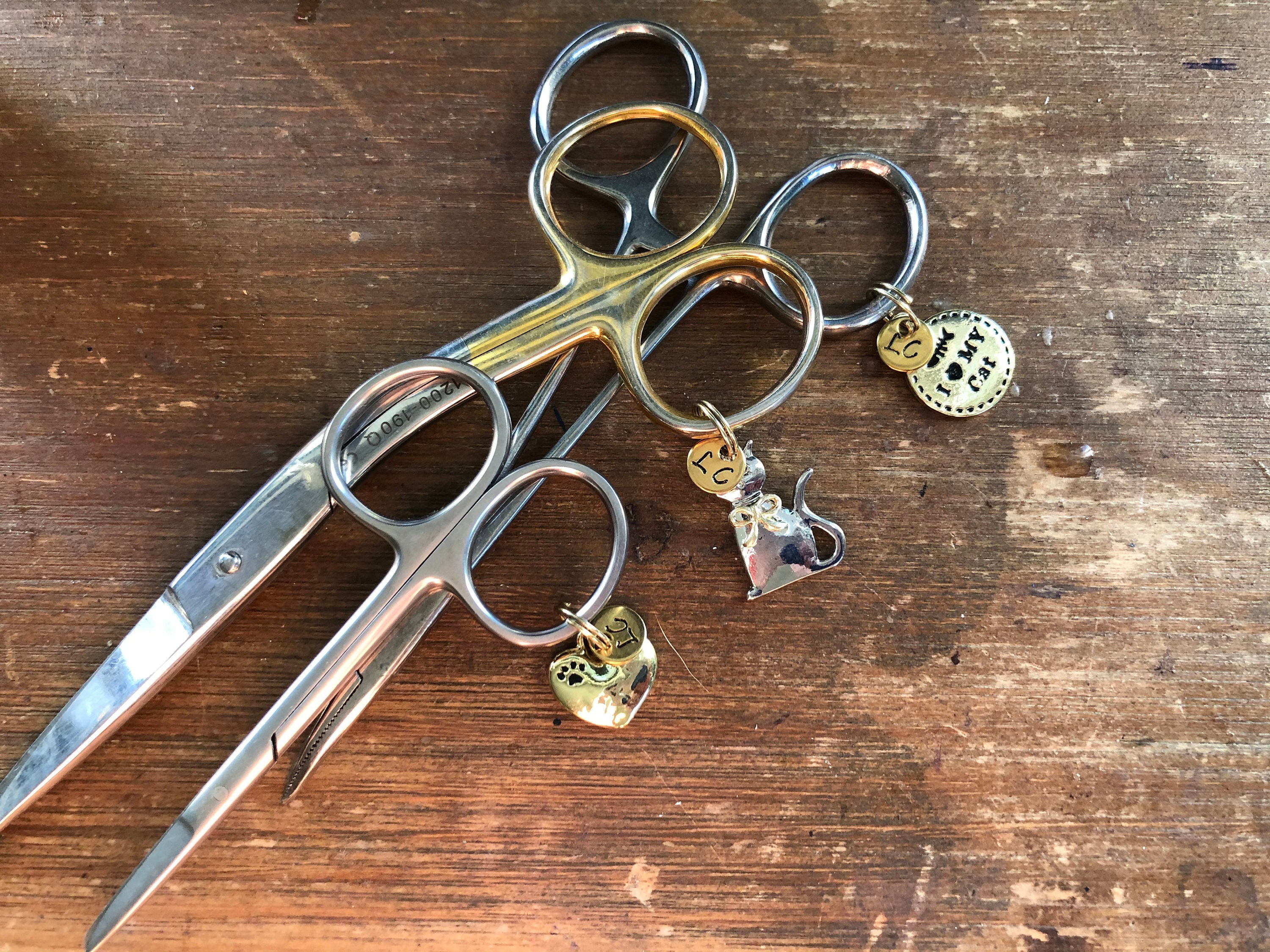 Crazy Cat Lady Pack Monogrammed Instrument Tags - Etsy