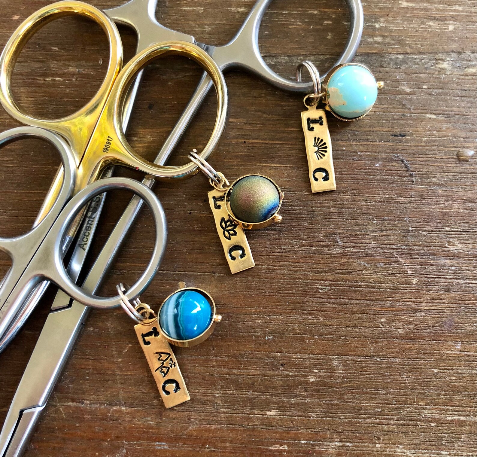 Monogrammed Instrument Tags - Etsy