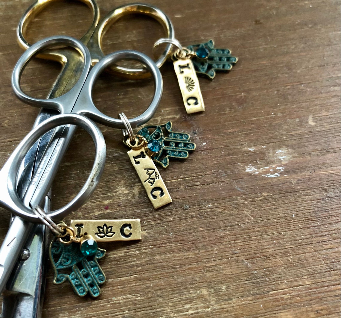 Monogrammed Instrument Tags | Etsy