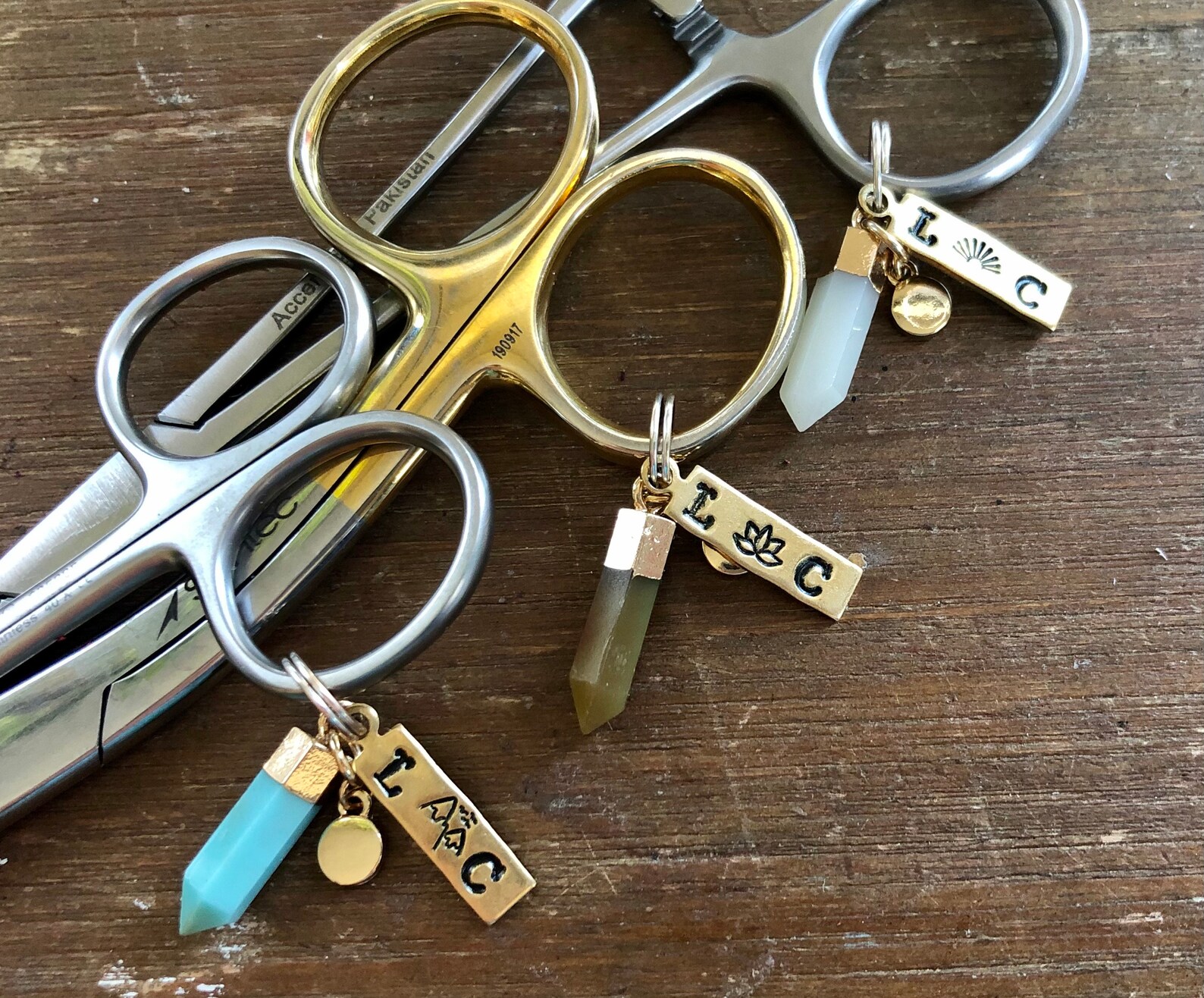 Monogrammed Instrument Tags - Etsy