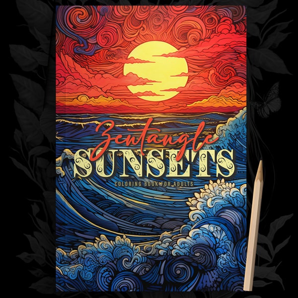 Sunset Book - Etsy