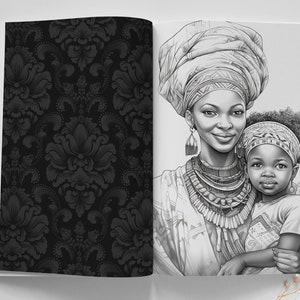Mothers of the World Mothers Coloring Pages Printable Mother With Child ...