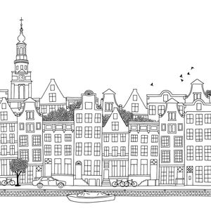 Cities of the World Coloring Book Adults 1 Landmarks Coloring Pages ...