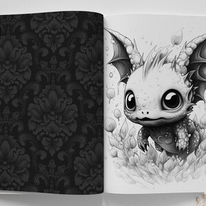 Fantastic Creatures Coloring Book for Adults Fantasy Coloring Book ...