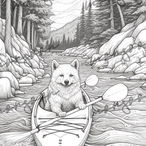 Camping Adventures Camping Coloring Book for Adults Camping Coloring ...