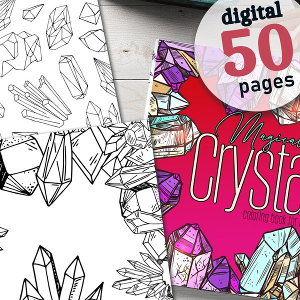 Digital Coloring Book - Etsy