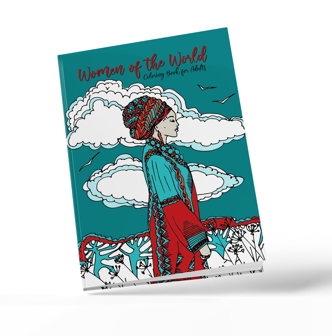 Women of the World Coloring Book for Adults: Coloring - Etsy