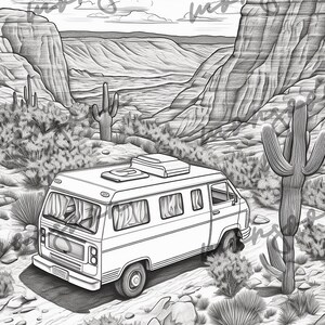 Camping Adventures Camping Coloring Book for Adults Camping Coloring ...