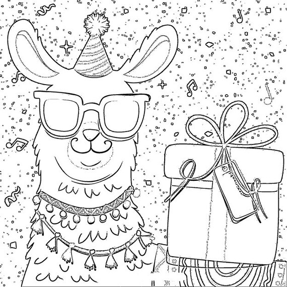 Llama Llama Holiday Drama Coloring Pages