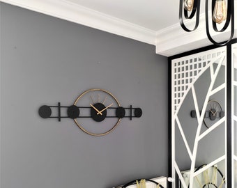 Gold Sun Clock - Etsy