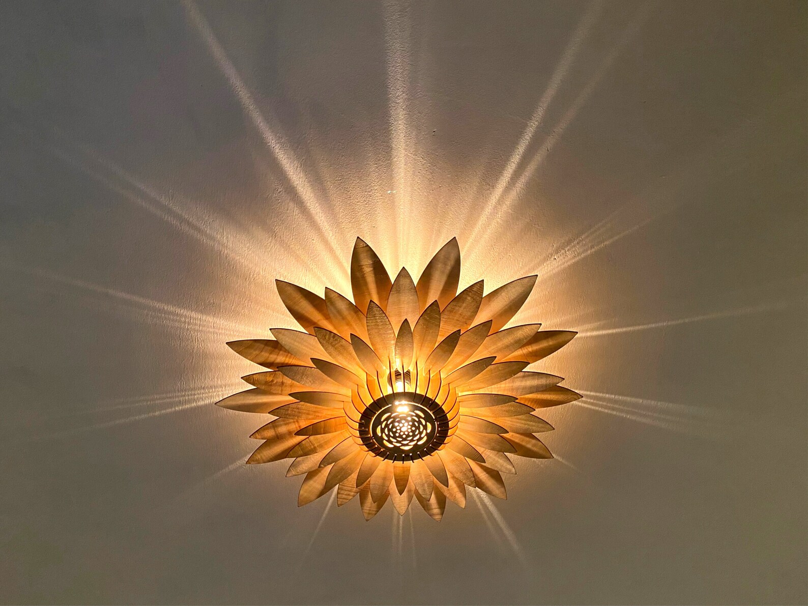 Scandinavian Botanical Light Fixture, Hygge Light, Cozy Light, Gifts ...