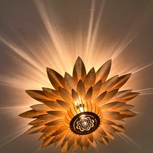 Scandinavian Botanical Light Fixture, Hygge Light, Cozy Light, Gifts ...