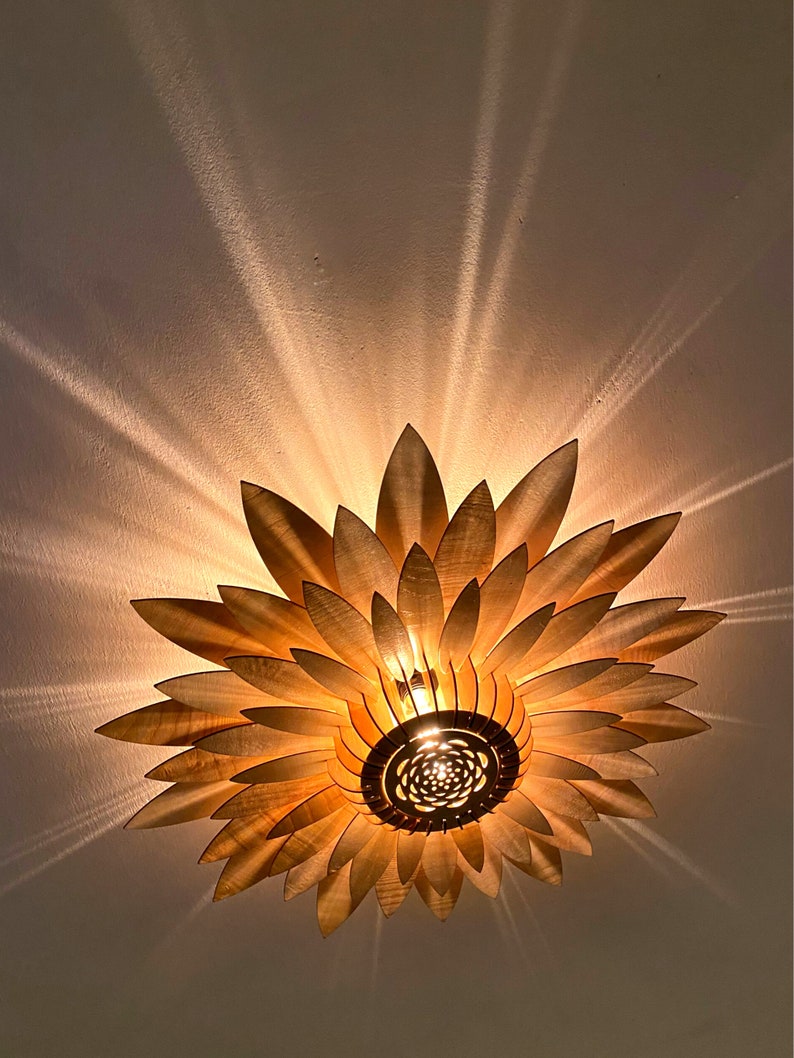 Scandinavian Botanical Light Fixture, Hygge Light, Cozy Light, Gifts ...
