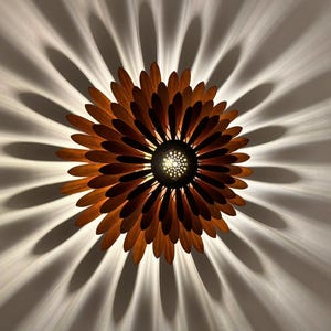 Wooden Pendant Light for Meditation Room, Meditation Lights, Meditation ...