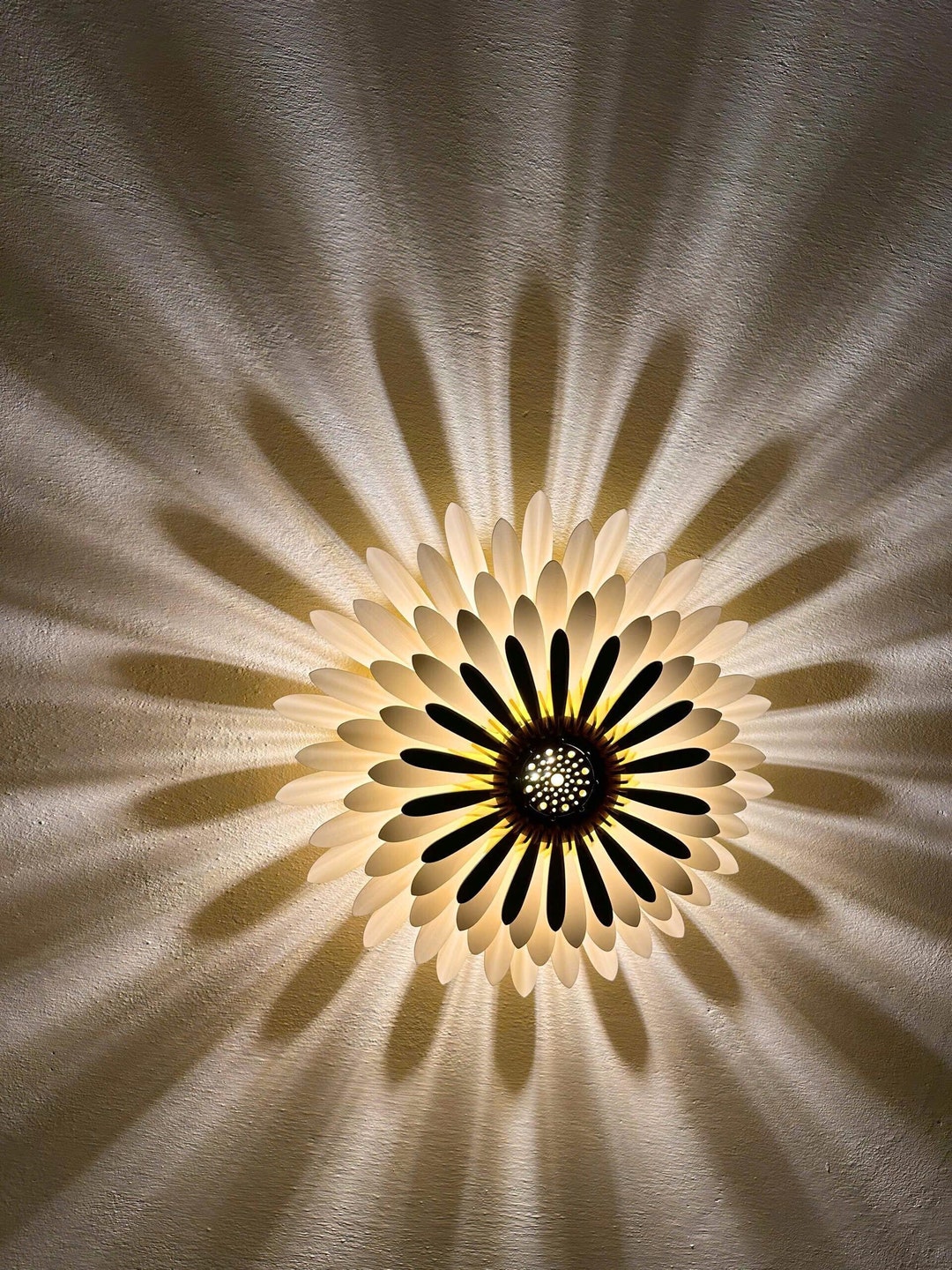 Meditation Lights, Home Yoga Studio Lamp, Vintage Wooden Pendant Light ...