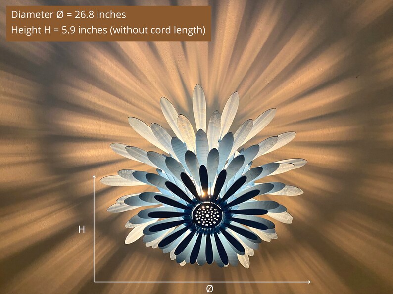 Semi Flush Mount Ceiling Light Fixture Pendent Lights Wooden - Etsy