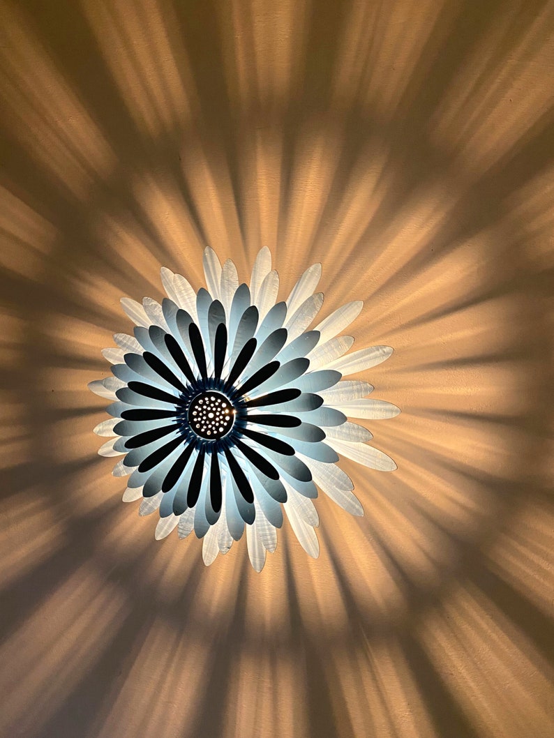 Daisy Flower Pendant Light Fixture Wooden Lamp Shades Wooden - Etsy