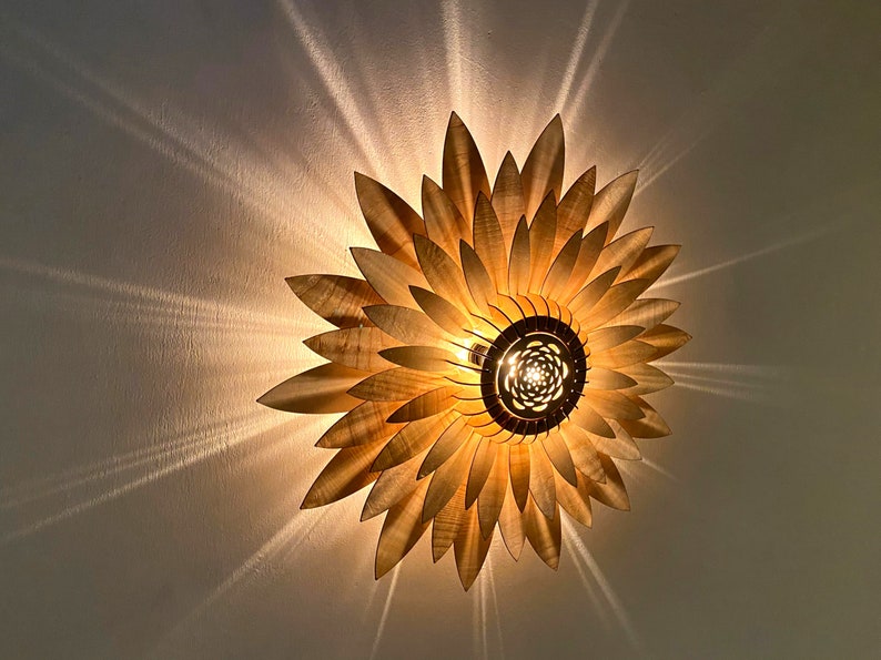 Scandinavian Botanical Light Fixture, Hygge Light, Cozy Light, Gifts ...
