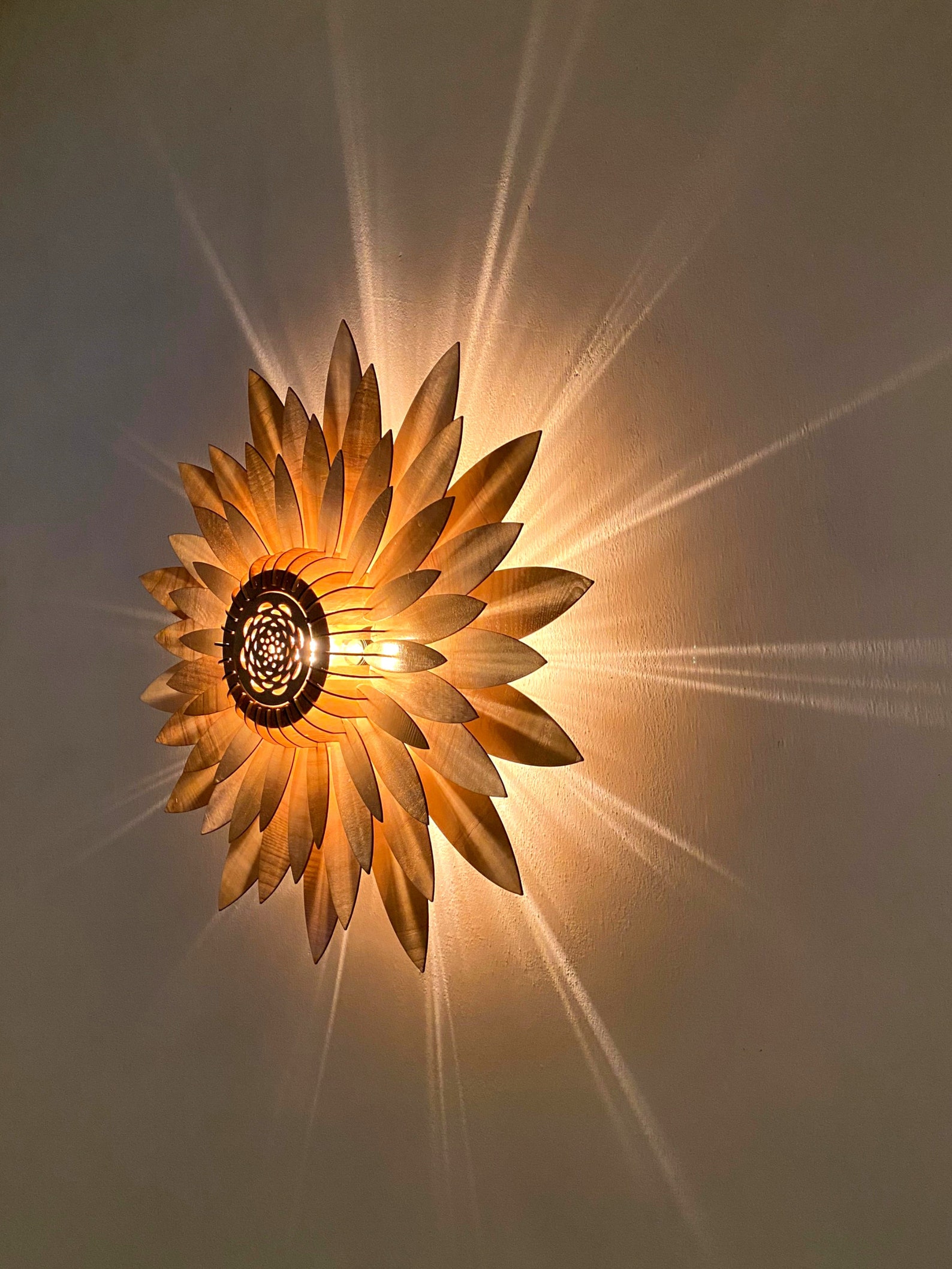 Scandinavian Botanical Light Fixture, Hygge Light, Cozy Light, Gifts ...