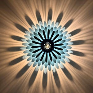 Yoga Lamp, Meditation Lamp, Flower Ceiling Light, Ceiling Lamp ...