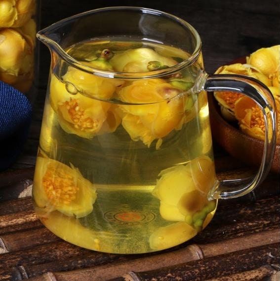 Precious Organic Golden Flower Tea, Camellia Nitidissima Tea, Jin Hua ...