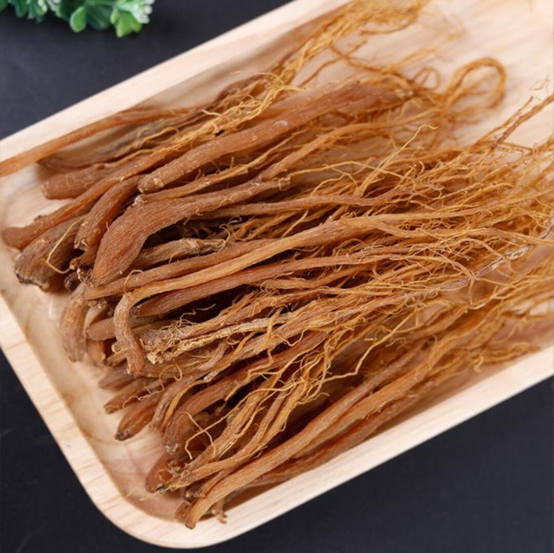 Organic Dried Panax Red Ginseng End Root Dried Herbs Tea Health, Red ...