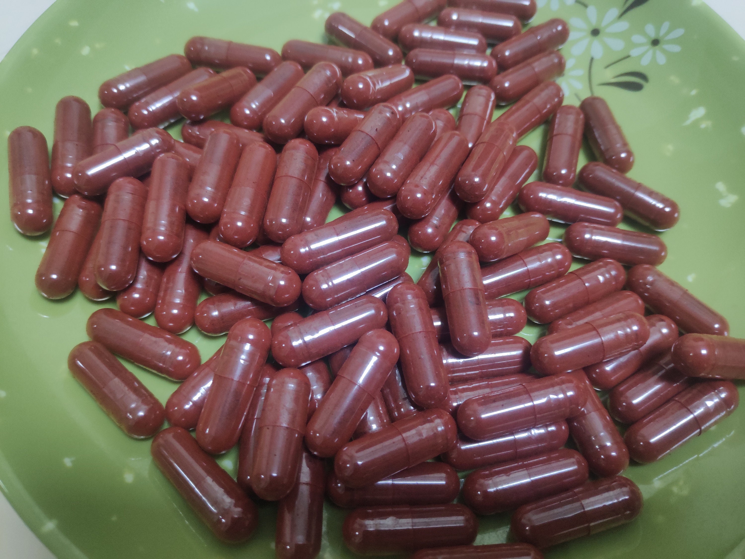 100% Pure High Quality Nature Dragon's Blood Capsules 200pcs, Xue Jie ...