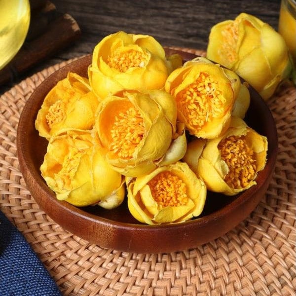 Precious Organic Golden Flower Tea, Camellia Nitidissima Tea, Jin Hua ...